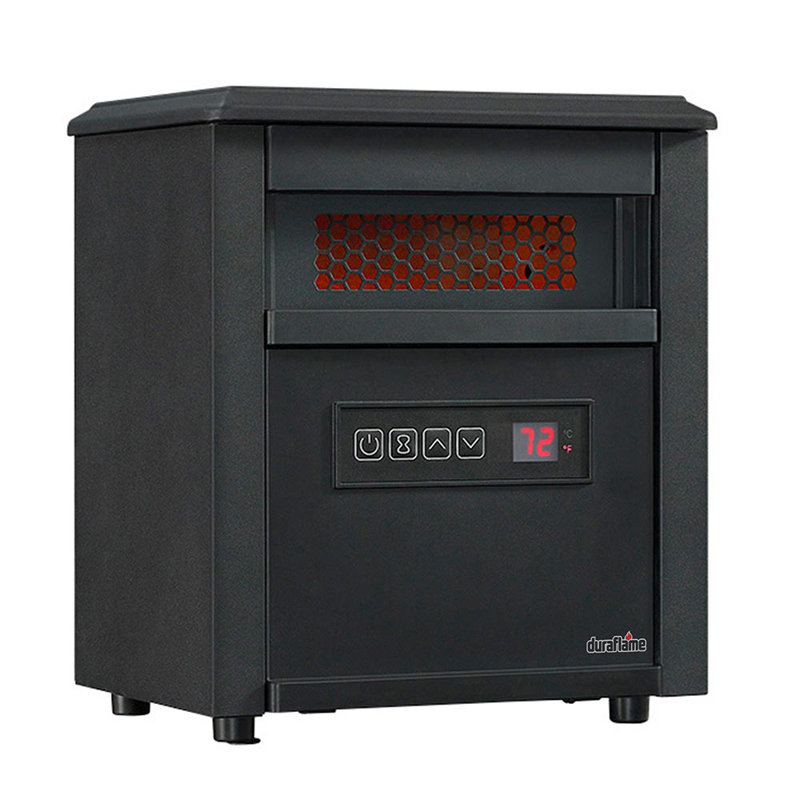 Duraflame Electric 1500 Watt 5200 BTU Space Heater & Reviews | Wayfair Duraflame Electric 1500 Watt 5200 BTU Space Heater & Reviews | Wayfair